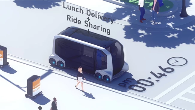 טויוטה הכריזה על שתפ חדש לרכב אוטונומי שיתופי